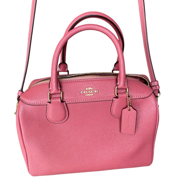 Coach | Bags | Coach Mini Bennett Satchel Handbag In Petal Pink Nwot ...